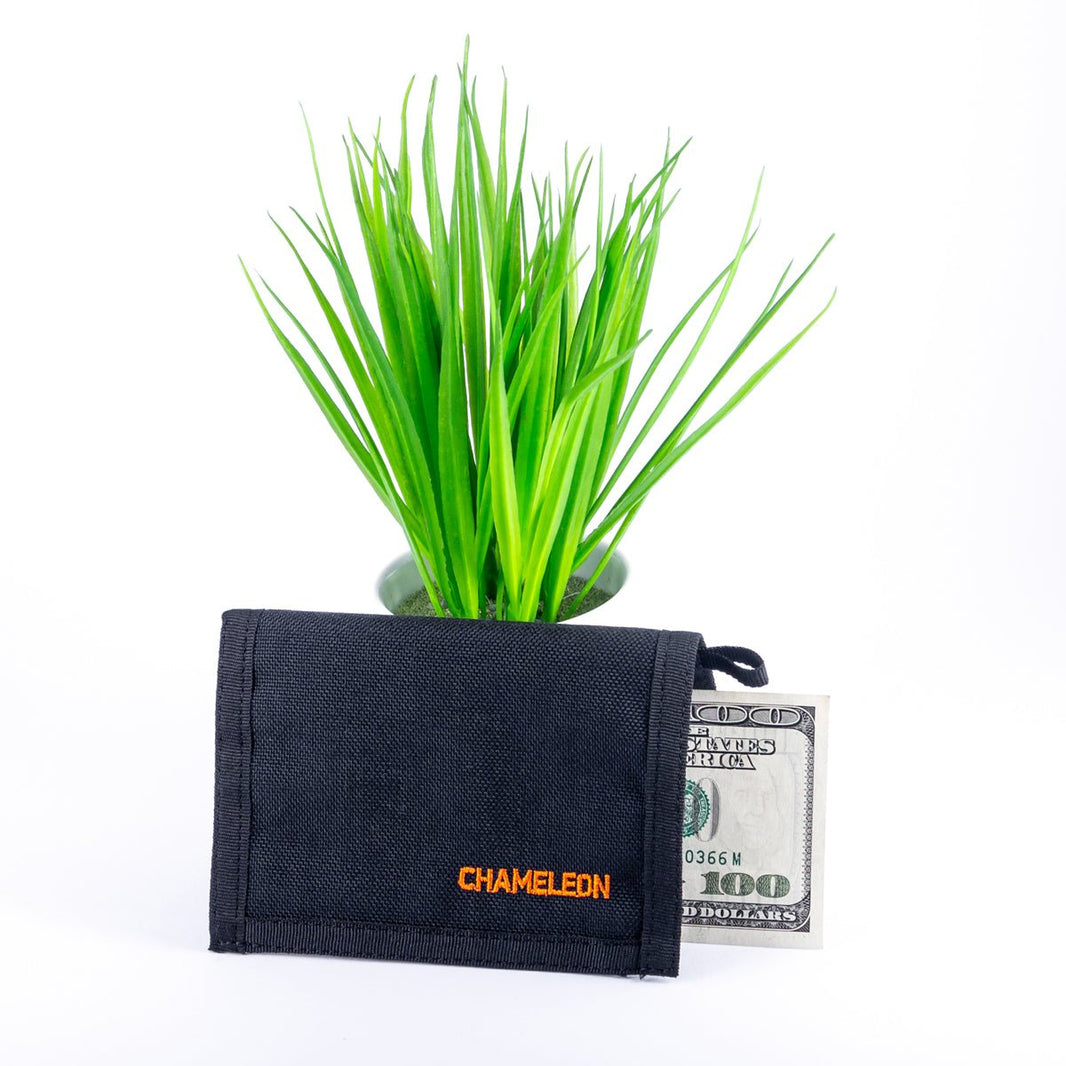 Chameleon Velcro Trifold and Bifold Mens Wallet